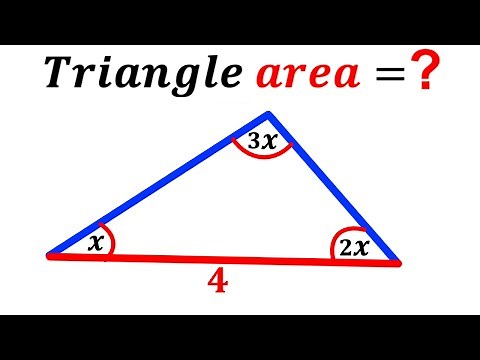 Can you find the triangle area? | (Justify) | #math #maths | #geometry
