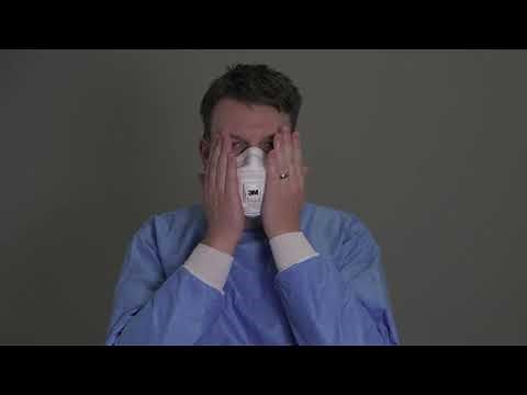 How to correctly fit and fit check : 1873V FFP3 Mask