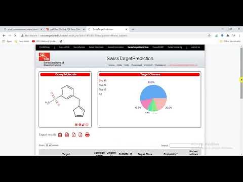 SWISS Target Prediction & Molecular Docking (online) ‪@MajidAli2020‬