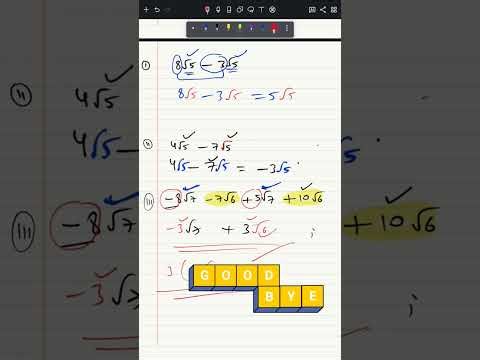 How to Add and Subtract Irrational Numbers. Ch-Number system ! Class-9th math MCQ type Questions.
