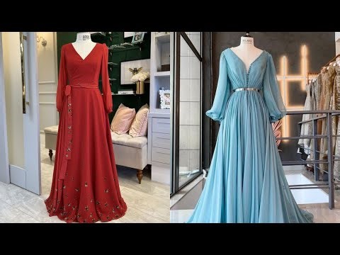 Princess world is Live..... Most Elegant Net Gown design ideas 👗