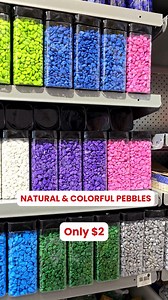 Add a touch of nature to your décor! ✨ Get Natural Pebbles (1kg) for just $2 or Colorful Pebbles (850g) for $2. Perfect for vases, gardens, and crafts!  #PebbleDecor #DIYCrafts #HomeStyling #GardenVibes #looksharp #looksharpstore | LookSharp Store | Facebook