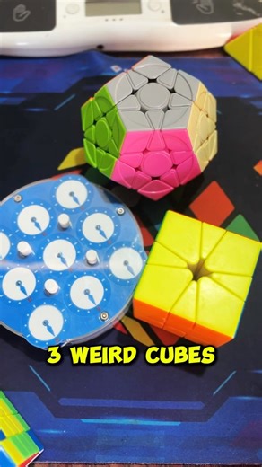 3 Weird Type Of Cubes | Subscribe For More… #cube #rubikscube #cubingshorts #shorts #fun