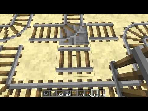 Minecraft Minecart Stations - Two Way Stations
