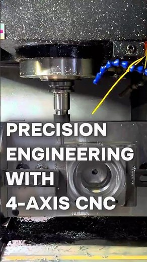 Precision Engineering with 4-Axis CNC