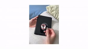 Amazon.com: PopSockets Kindle Paperwhite 2021 Case (11th Gen, 6.8”) & Signature Edition – Slim Protective Cover with Built-in MagSafe-Compatible Ring for MagSafe PopGrip, E-Reader Accessory - Black Translucent : Electronics