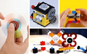Must Try Lego Fidget Spinners and Fidget Cubes to Calm Busy Fingers