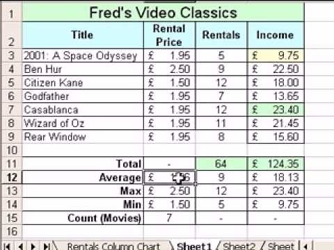 Microsoft Excel Tutorial for Beginners #13 - Updating Calculations
