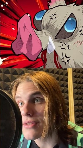 Tanjiro and Inosuke Most SUS Moments! || Fandub Voice Acting Compilation #demonslayer #shorts