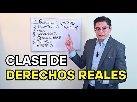 Todo lo que tienes que saber sobre DERECHOS REALES en 12 minutos | Propiedad, Usufructo y otros...
