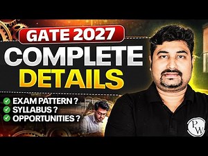 GATE 2027 Full Guide : Eligibility, Syllabus, Exam Pattern & Career Scope Explained