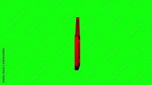 Scam alert 3d. Hacker attack and web security concept, phishing scam. Network and internet security. Motion Graphic