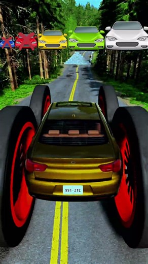 From Tiny to Giant Cars vs Concrete Blocks😱