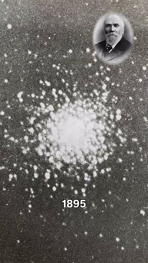 2.4K views · 1.4K reactions | The Great Hercules globular cluster - 1895 vs Today astrophotography | Galactic Hunter | Facebook