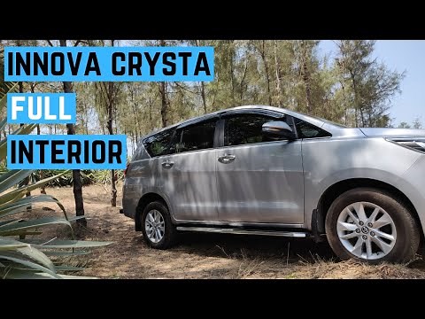 Innova Crysta VX 8 Seater Full Interior