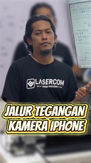 Cara Kerja Jalur Tegangan Kamera iPhone Secara Skematik