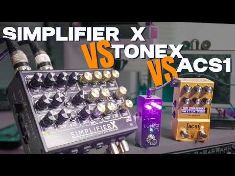 TONEX vs SIMPLIFIER X vs ACS1 WALRUS - ¿Con cuál se quedan? ► Sebas Mora
