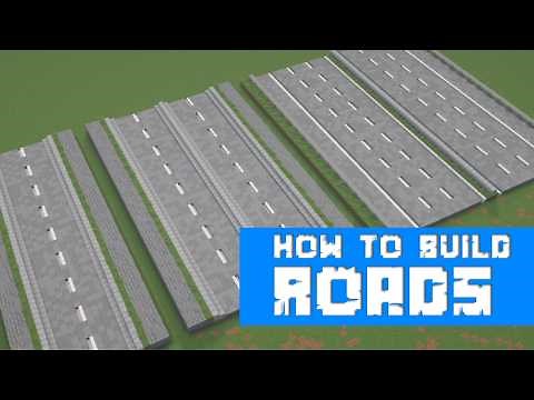 Minecraft: How to Build Roads for your City