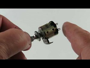 G25646 - ALPS Unique 50K Audio Taper Potentiometer with DPDT Switch