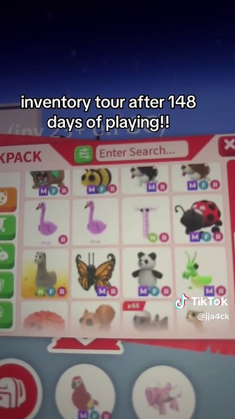 Inventory Tour: 148 Days in Roblox Adopt Me