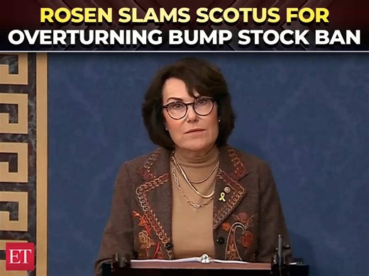 Jacky Rosen decries SCOTUS reversal of Trump's bump stock ban as Las Vegas shooting anniversary nears