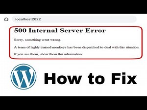 500 internal server error fix kaise kare | How to fix 500 internal server error on your Wordpress