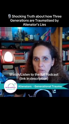 🎙️The Shocking Truth about How Three Generations are Traumatised by Alienator's Lies. The underhanded alienating tactics often used in high-conflict divorce, have devastating effects on future generations. It has to stop! 👁️Watch the full video at https://www.youtube.com/watch?v=17i6EC4MOqs or 👂Listen to the full podcast at https://open.spotify.com/episode/4NZLpFJyW8vqoZY7phe8e1?si=Q3yu_48-S2GGZXzgeqyvNA&nd=1&dlsi=483790fd4e154b97 #generationaltrauma #trauma #parentalalienation #parentalalien