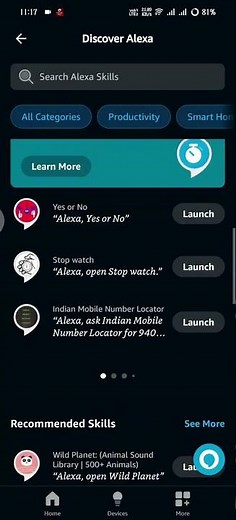 7 - Ask Alexa | How to Discover Your Echo Device Skills and Games #alexa#echoshow5 #echodot4thgen