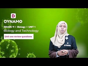 Grade 11 || Biology || Unit 1 || Part 6 || Unit one review questions