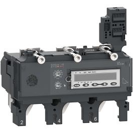 Trip unit MicroLogic 6.3 E for ComPacT NSX 630 circuit breakers, electronic, rating 630A, 3 poles 3d