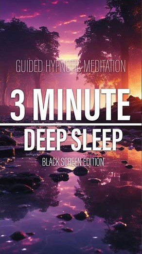 GUIDED DEEP SLEEP RELAXATION - BLACK SCREEN #deepsleep #meditation #relaxation