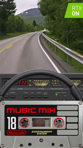 Rad Racer RTX Nintendo music megamix 18 #shorts