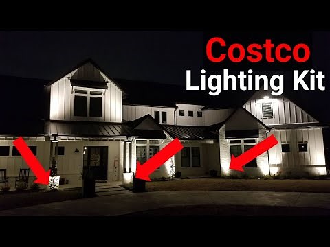 Costco Lighting Kit Installation | Outdoor Landscape Lighting Installation | Stunning Results