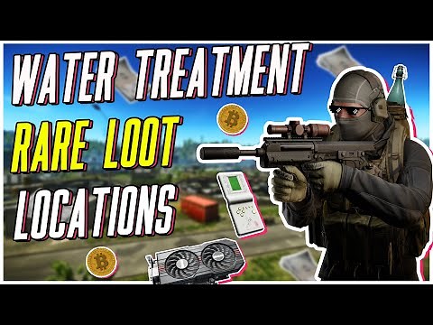 RARE LOOT SPAWNS in the WATER TREATMENT PLANT on LIGHTHOUSE | Escape From Tarkov Guide 12.12.30