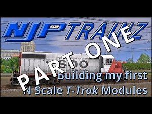 20210920 My first T-Trak Modules Pt 1+2