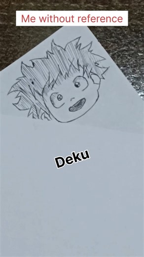 Me with reference 💯#drawing #animeeart #artshorts #anime #mha #shorts #trending #popular #viral