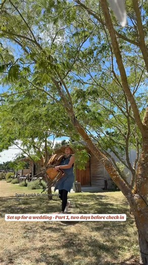 Setting Up for a Large Wedding Package in North Canterbury
