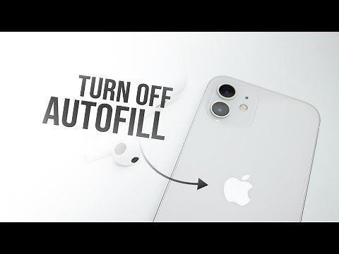 How to Turn Off Autofill on iPhone (tutorial)