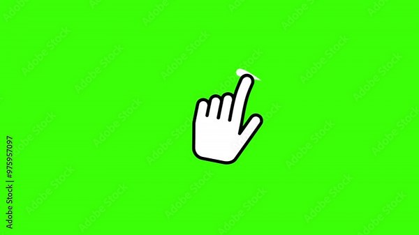hand swap swipe animated swap swipe right swipe up down right left green screen 4k looping animated hand icon scroll swab