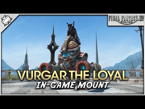 FFXIV - Vurgar the Loyal Mount
