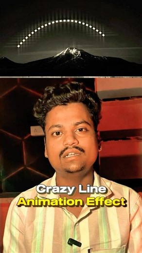 Viral Line Animation Tutorial in 3 steps 🤯😱| After Effect Tutorials #edit #aftereffects #shorts