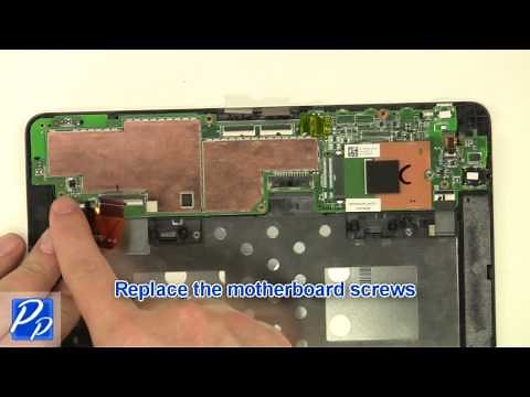 Dell Venue 8 Pro (5830) Tablet Motherboard Replacement Video Tutorial