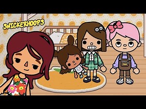 Snickerhoops Meets The NOSY NEIGHBOR in the New Toca Boca House | Games to Play | Sparklies Gaming