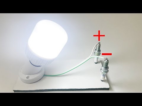 Make a Simple Generator with Magnets & a Motorcycle Spark Plug – DIY Science #CreativeRecycling