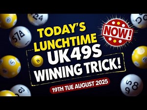 "UK49s Teatime Strategy That’s Winning Right Now" |💰🎁| #uk49spredictions1