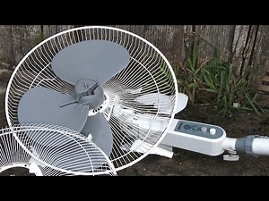 Heritage HT40P Stand Fan Crushed and Smashed
