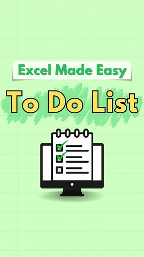 Create a Dynamic To-Do List in Excel