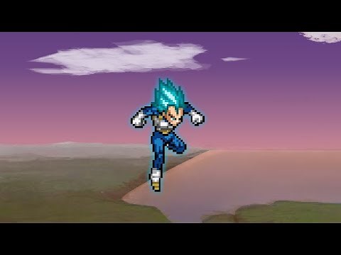 ssf2 mod vegeta ssgss over ichigo (tranformed from taunt button)