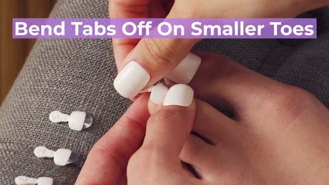 KISS imPRESS No Glue Pedi Press-On Nails, Design, 'Last Flowers', Medium Blue, Short Size, Squoval Shape, Includes 24 Nails, Prep Pad, Instructions Sheet, 1 Manicure Stick, 1 Mini File