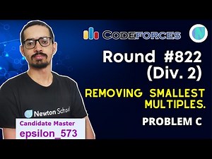 Removing Smallest Multiples || Codeforces Round 822 Div2 Problem C